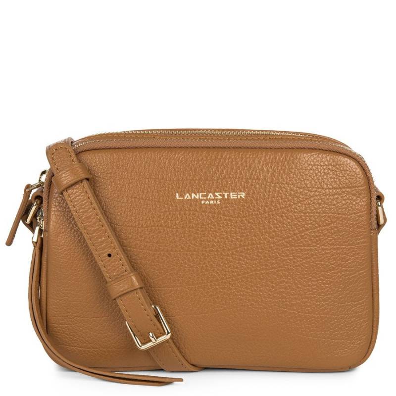 Lancaster : sac en cuir et en toile nylon, portefeuille