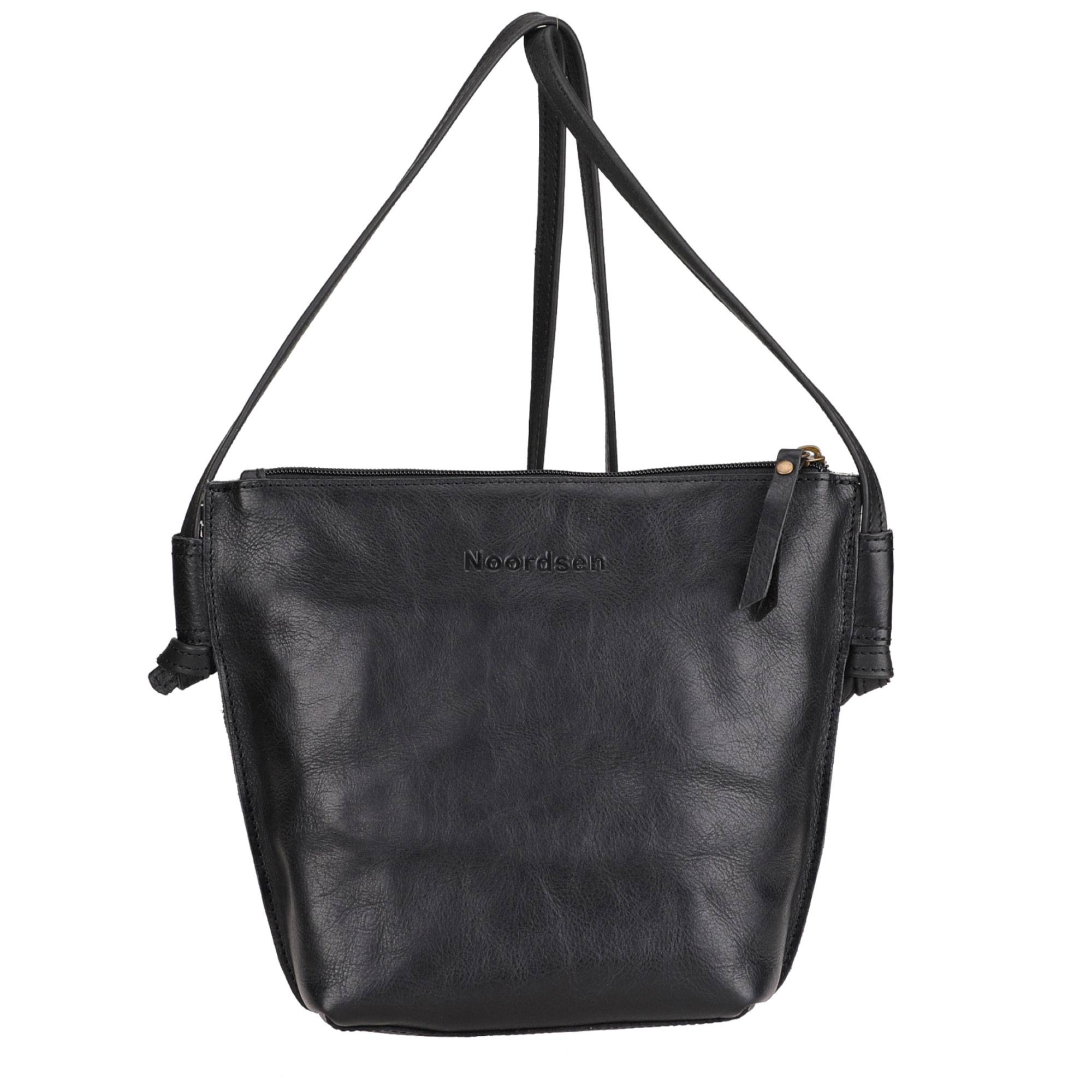 Sac porté bandoulière Noordsen zippé en cuir N001-04U